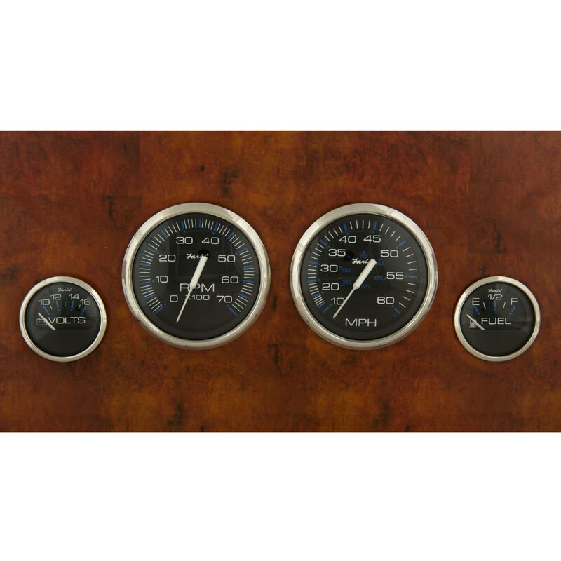 Faria Chesapeake SS 4-Gauge Set | Overton's