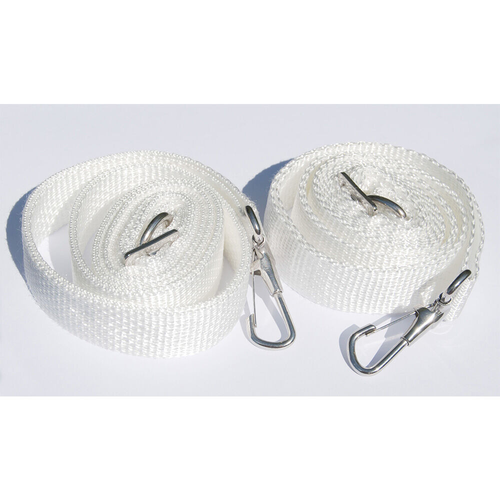Adjustable Tie Down Strap 6', White | Overton's