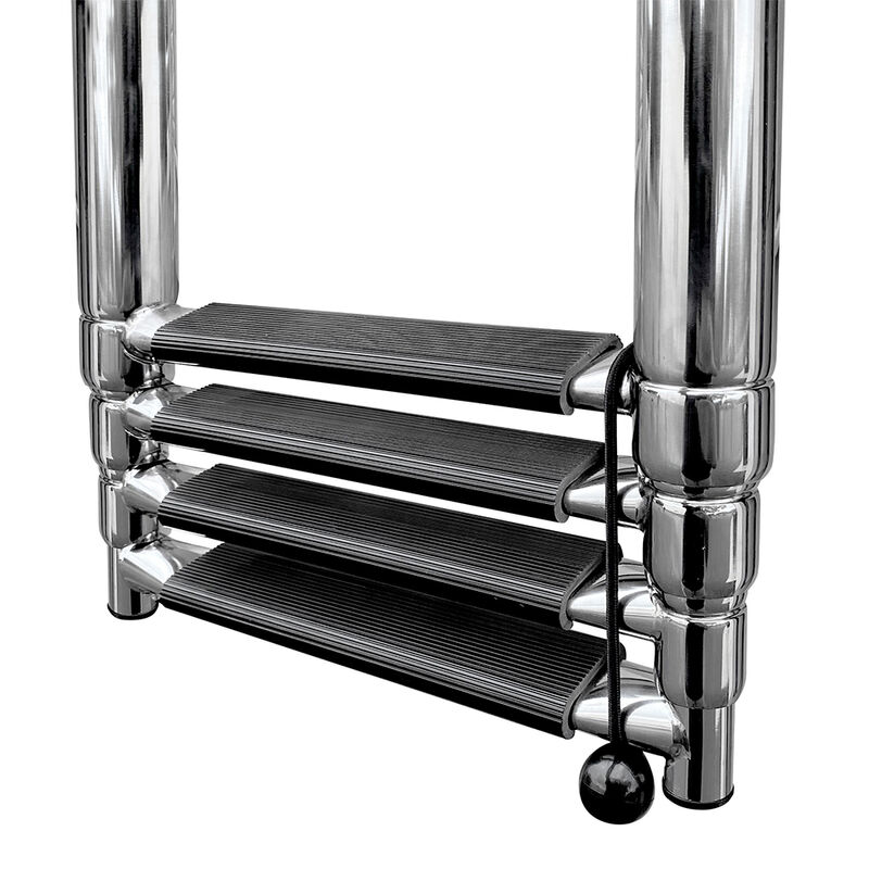Overton's Top Mounted 4 Step Stainless Steel Folding Swim Platform ...