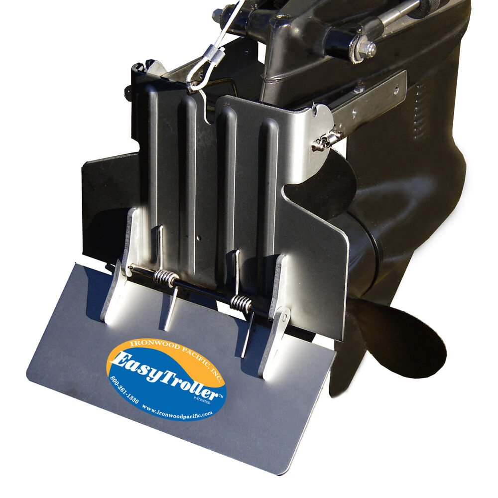 EasyTroller Hinged Metal Trolling Plate, Standard Plate without Fins ...