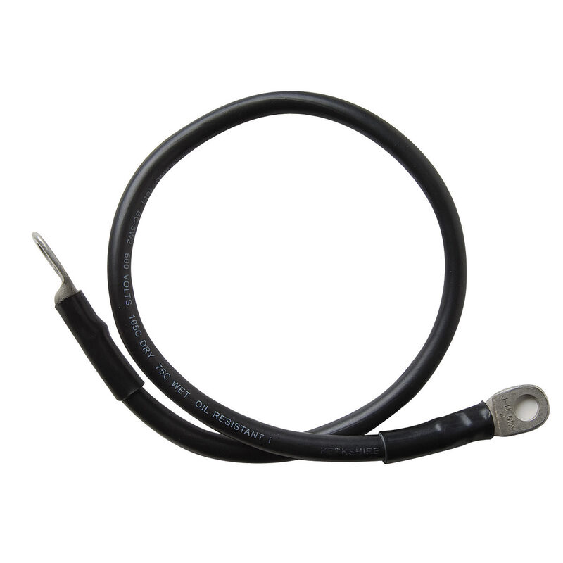 4-Gauge Black Battery Cable 48" | Overton's