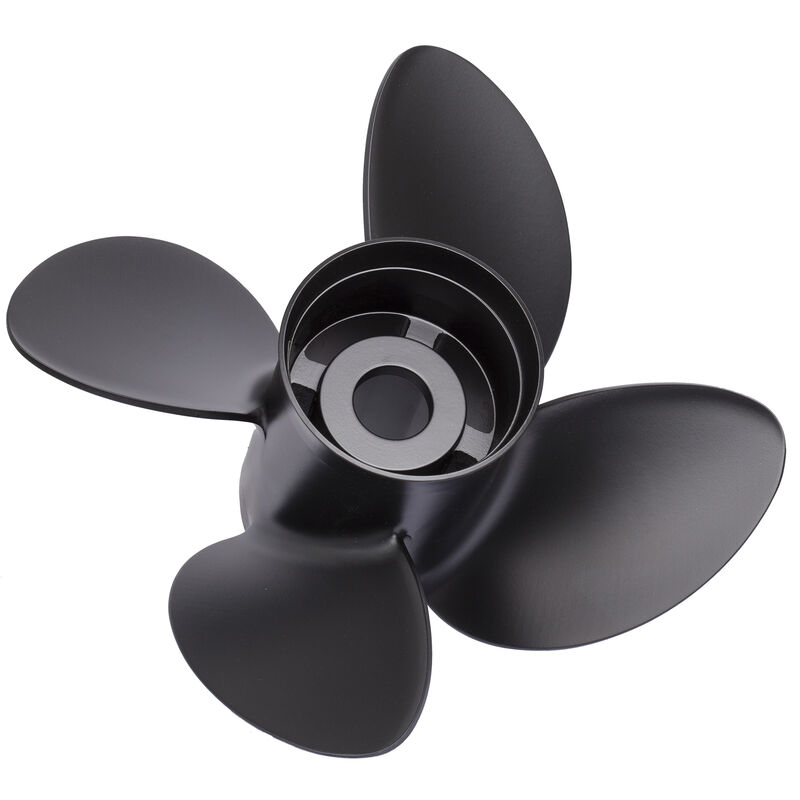 Solas Rubex 4 4-Blade Propeller, Exchangeable Hub / Aluminum, 14.75 dia ...