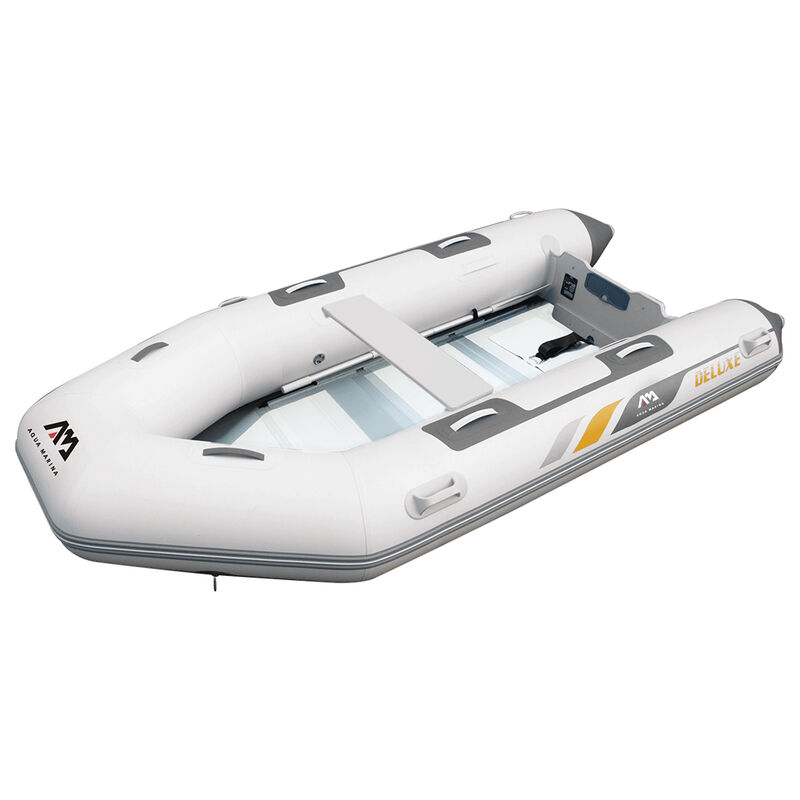 Aqua Marina 9'9" A-Deluxe Inflatable Speed Boat with Aluminum Deck ...