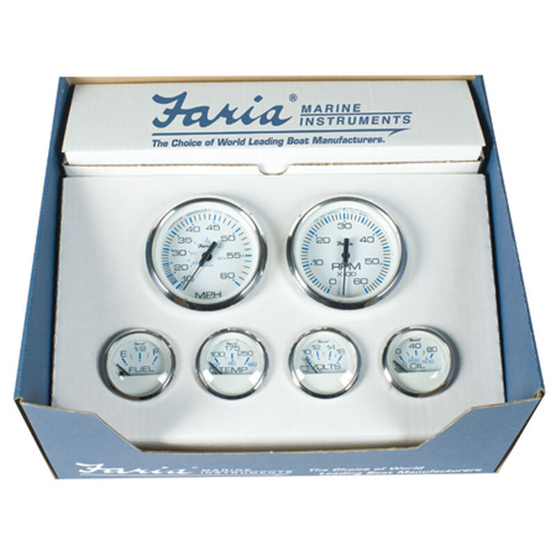 Faria Chesapeake SS 6-Gauge Set | Overton's