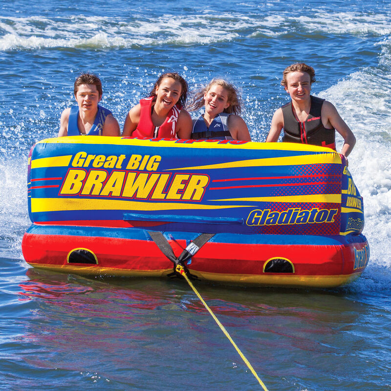 Gladiator Great Big Brawler 4-Person Towable Tube | Overton's