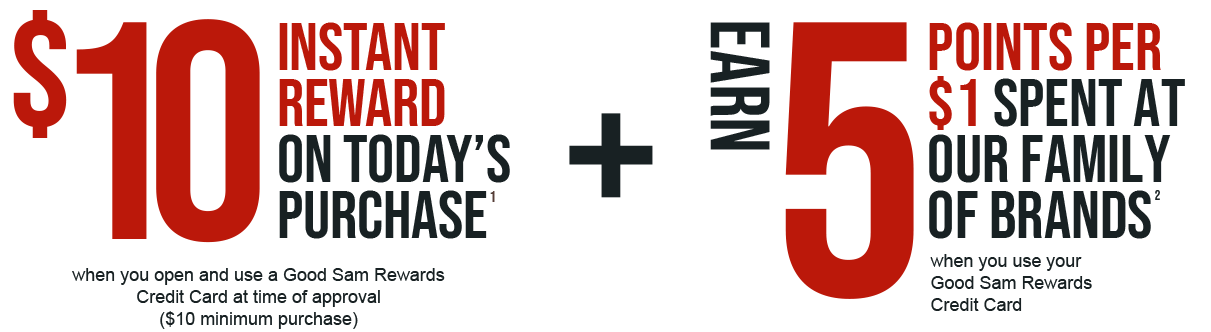 Good Sam Credit Card | Overton's