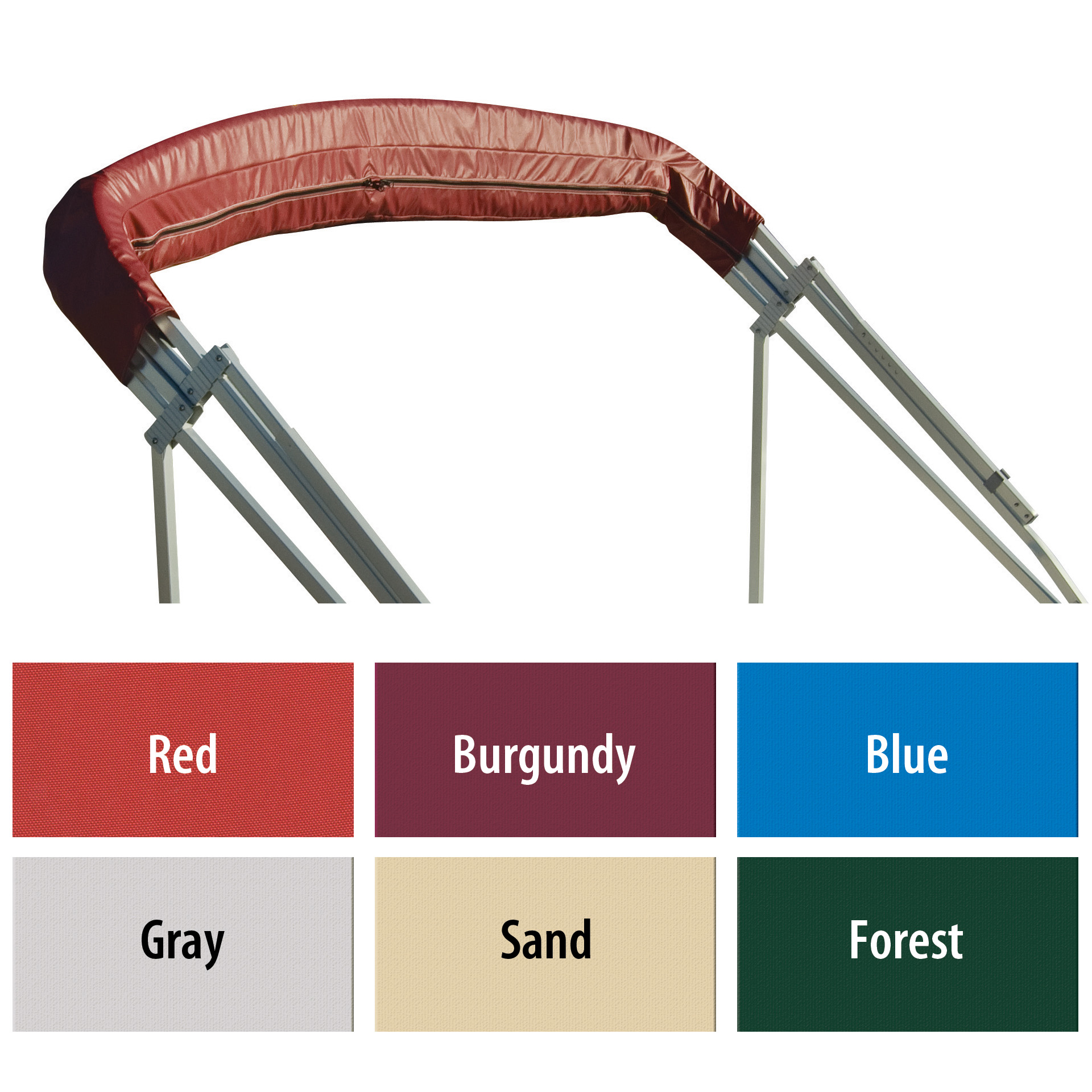 Pontoon Bimini Storage Boot - For 8.5' Wide Bimini Tops | Overton's