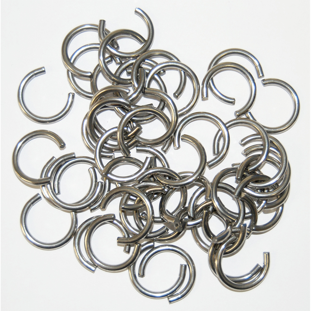 Clinching Rings Large 50 Rings fit 3/8" to 1/2" cord | Overton's