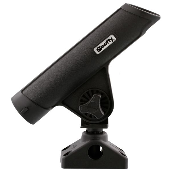 Scotty Rodmaster II Rod Holder, Black | Overton's