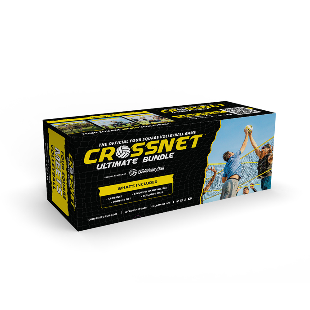 Crossnet Four Square Volleyball Game Ultimate Bundle | Overton's