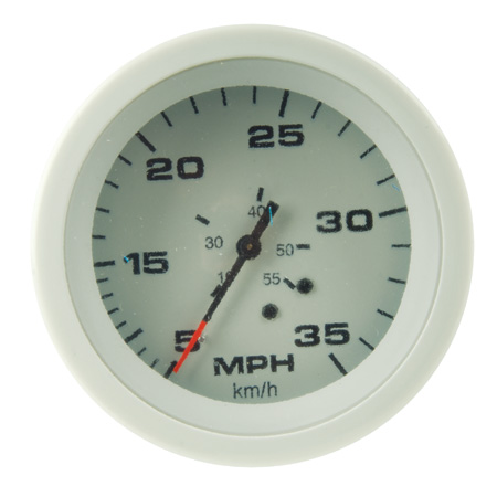 Sierra Arctic 3" Speedometer Kit, 0-35 MPH | Overton's