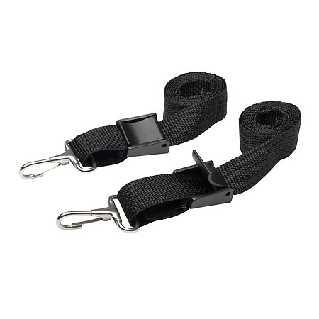 Pontoon Bimini Top Fittings - Tension Straps with Clip, pair | Overton's