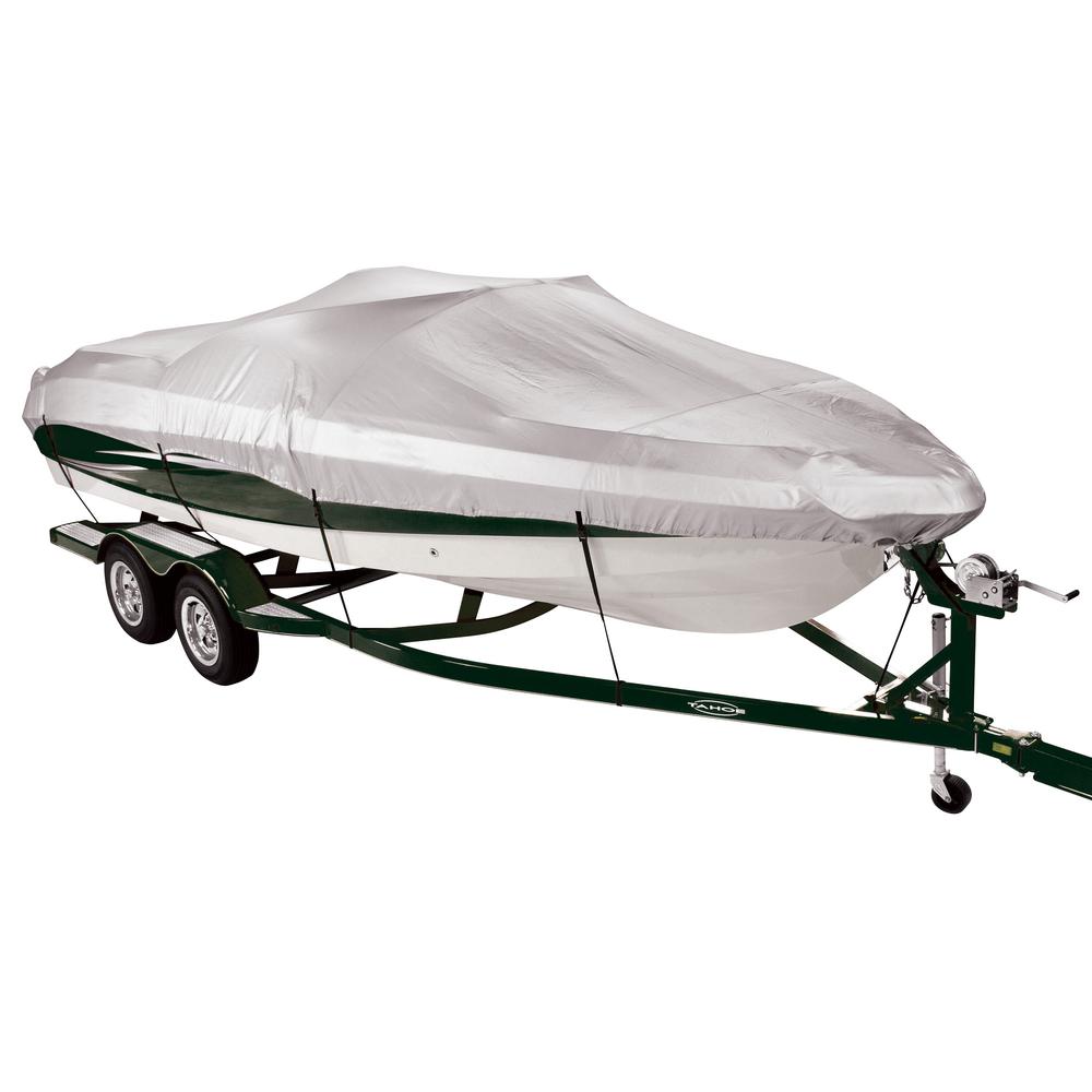 Covermate 150 Mooring and Storage Boat Cover for 14'-16' V-Hull Fishing ...