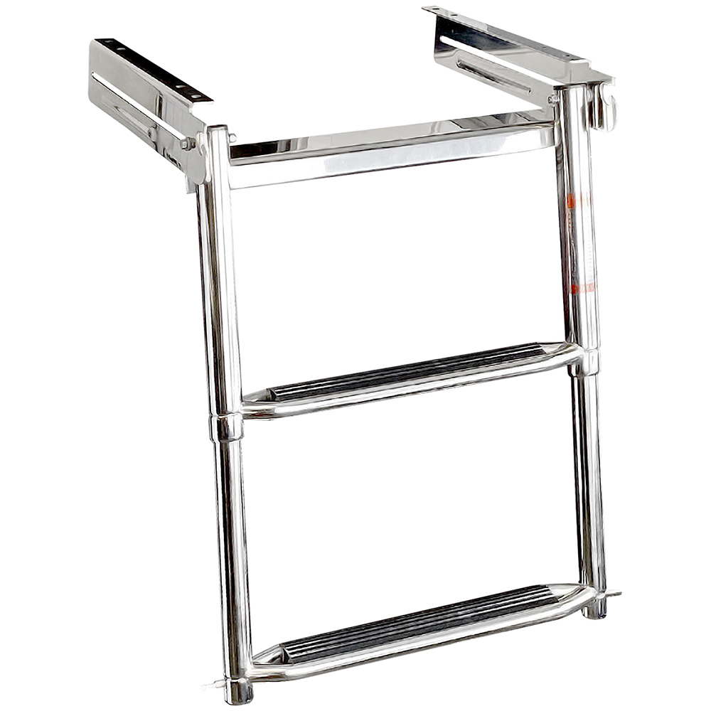 Overton's Slide-in 2 Step Telescopic Stainless Steel Swim Platform ...
